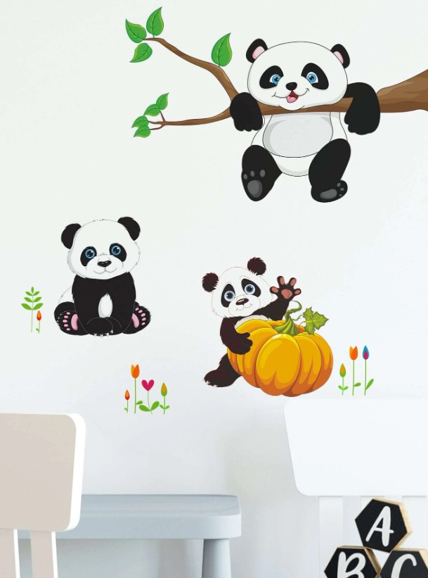 Sticker Perete Iepuras Somnoros 65x65cm